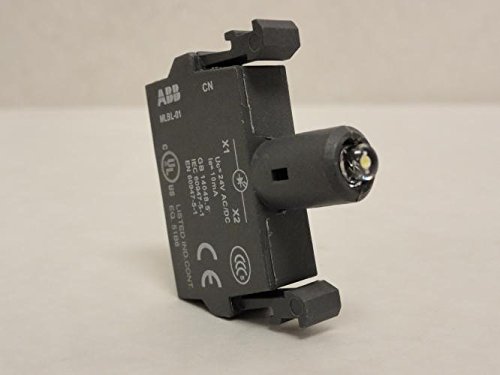 ABB MLBL-01W LBLK LED 24V AC/DC WHT: Amazon.com: Industrial & Scientific