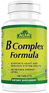 Amazon.com: ALFA VITAMINS B Complex Formula - Daily Nutritional ...