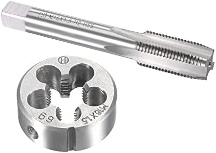 uxcell M16 x 1.5mm Metric Tap and Die Set, HSS Machine Thread Screw Tap ...
