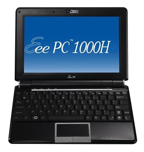 ASUS Eee PC 1000H-BLK067X Netbook, Windows XP Home Preloaded, 1GB RAM ...