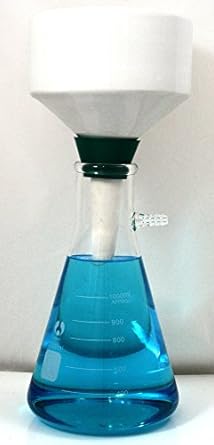 1000mL Filter Setup w/125mm Buchner Funnel, & Filter Adapter Set ...