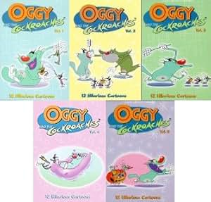 Amazon.com: Oggy and the Cockroaches Complete Volumes 1-5: Movies & TV