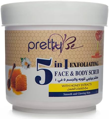 pretty Be 5 in 1 Exfoliating Face & Body Scrub With Honey Extracts ...