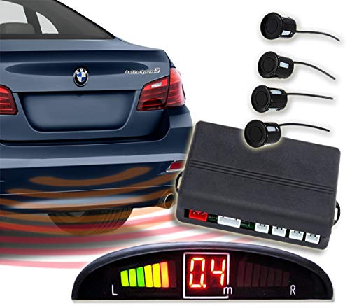Zento Deals Reverse Backup Sensor – 4 Backup Sensor Kit Parking Reverse ...