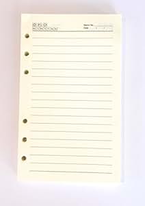 Amazon.com : b.still Refill Journal Paper- (Lined 4 x 6.75") 100 Sheets ...