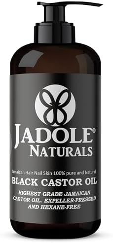 Jadole Naturals Jamaican Black Castor Oil - 240ml,100% Natural, Pure ...