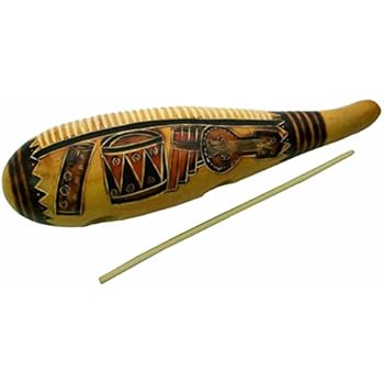 Amazon.com: Latin Percussion LP249 Cuban Style Guiro: Musical Instruments
