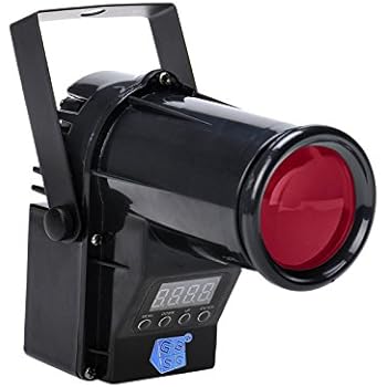 Amazon.com: Pinspot LED Quad Color DMX - 10 Watt - Red, Green, Blue ...