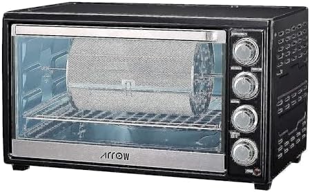 Arrow 60 Liter Mini Electric Oven Black, RO-60EOW price in Saudi Arabia ...