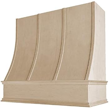 Amazon.com: Shaker Style Range Hood front by Castlewood - 30", Maple ...