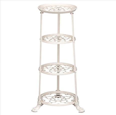 4-Tier Metal Pan Stand, Champagne: Amazon.co.uk: Kitchen & Home