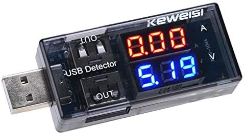 Keweisi USB Current Voltage Tester, Volt Meter, Ammeter, Detector price ...