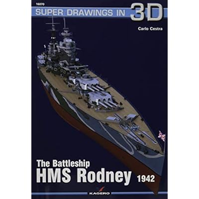 Super 3D Drawings of the HMS Rodney Battleship Philippines | Ubuy