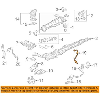 Amazon.com: Genuine Honda 36531-5R0-003 Air Fuel Ratio Sensor: Automotive