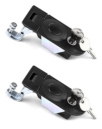QWORK Large Lever Hand Operated Compression Latch, 2 Pack 4.3" x 2 ...