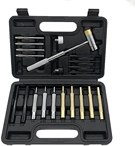 Brass Punch Set Gunsmith Punch Set Brass Punches with Detachable Hammer ...