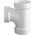 Amazon.com: Genova Products 71120 Sanitary Tee Pipe Fitting, 2" , White ...
