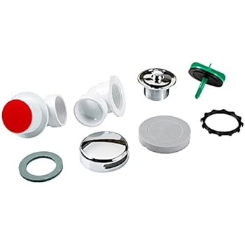 Watco 901-FA-PVC-CP Innovator Foot Actuated Half Kit, Chrome Plated ...