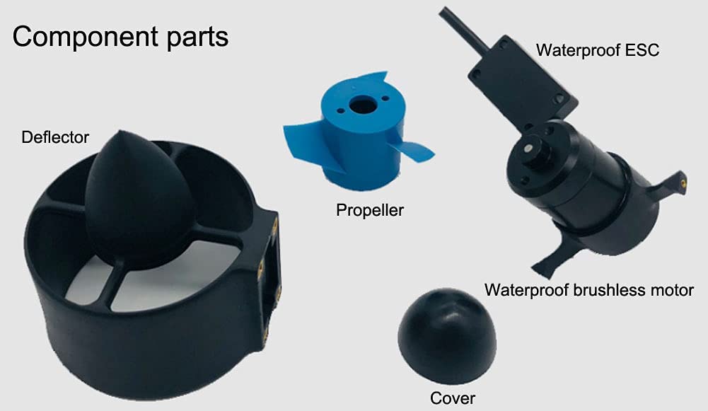 Mua Underwater Thruster 1.2kg Thrust 12V Brushless Motor with bi ...