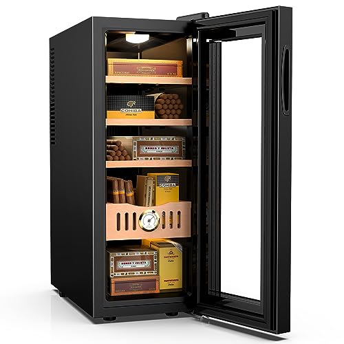 Mojgar 35L Electric Humidor, 250 Counts Electronic Cigar Humidor ...