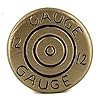 Single 12 Gauge SHOTGUN SHELL Drawer Pull Knob Hunting Red Hunter NRA ...