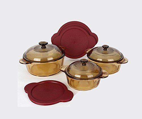 Visions Vs-336 Pot Kitchen Cookware Saucepan Heat-resistant Glass ...