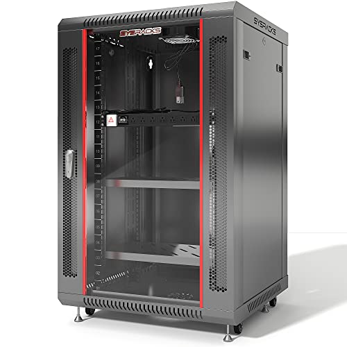 Sysracks - Server Rack – Wall Mount Rack - Locking Cabinet for Network ...
