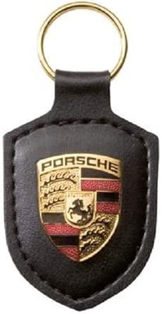 Porsche Crest Key Ring - Black at Amazon Men’s Clothing store