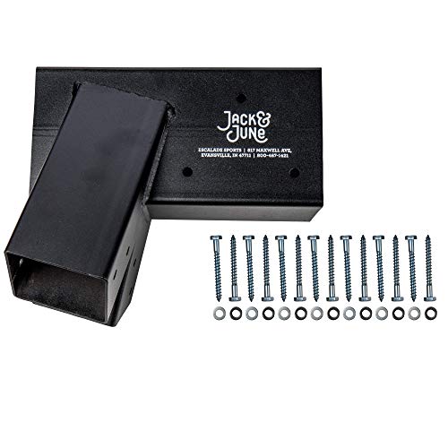 Jack & June Heavy-Duty DIY Swing Set Bracket and Hardware for Safe ...