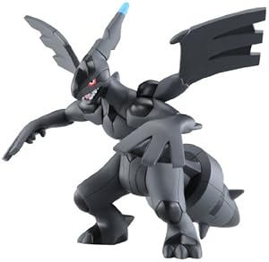 Pokemon: Best Wishes (Black + White) Action Figure: Zekrom with Sound ...