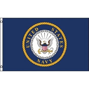 Amazon.com : US Navy Retired 3x5 Flag NEW 3 x 5 Naval USN Banner ...
