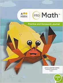 hmh: into Math Practice and Homework Journal Grade 1: 9780358110996: Amazon.com: Books