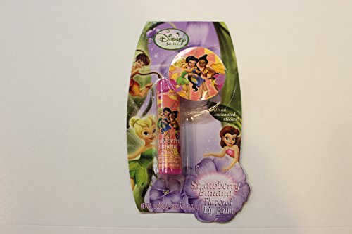 Buy Disney Fairies Tinkerbell Strawberry Banana Flavored Lip Balm with ...