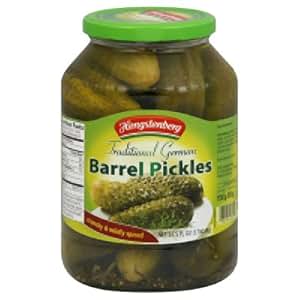 Amazon.com : Hengstenberg Pickle Gherkin Knax Lrg : Dill Pickles ...