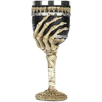 Amazon.com | Plastic Skeleton Hand Goblet Party Accessory (1 count) (1 ...