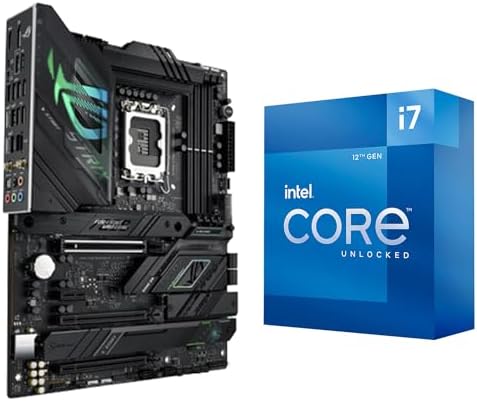 Micro Center Core i7-12700K Desktop Processor 12 (8P+4E) Core up to 5.0 GHz Unlocked with ROG ...