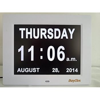 DayClox - The Original Memory Loss Digital Calendar Day Clock with ...