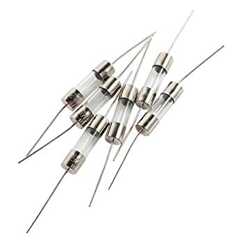Pack of 5, T5A250V, T5A 250V, T5 250V Axial Ceramic Fuses 5x20mm (3/16 ...