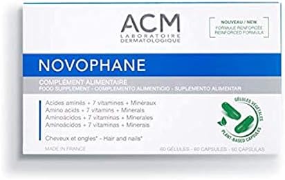 ACM Laboratoire Novophane Caps Anti Hair Loss Alopecia Treatment Nails ...