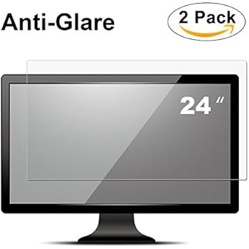 Amazon.com: 24 Inch computer privacy screen & anti glare protector Fits ...
