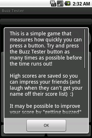 Buzz Tester:Amazon.com:Appstore for Android
