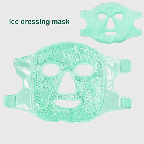 Jakuva Hot and Cold Therapy Full Face Gel Mask,Face Ice Mask for Woman ...