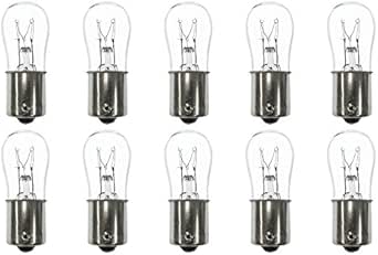 CEC Industries #6S6 SC 120V Bulbs, 120 V, 6 W, BA15s Base, S-6 shape ...