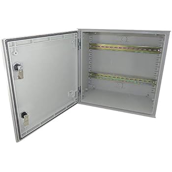 Altelix 16x16x8 Industrial DIN Rail FRP Fiberglass NEMA 3X Box ...