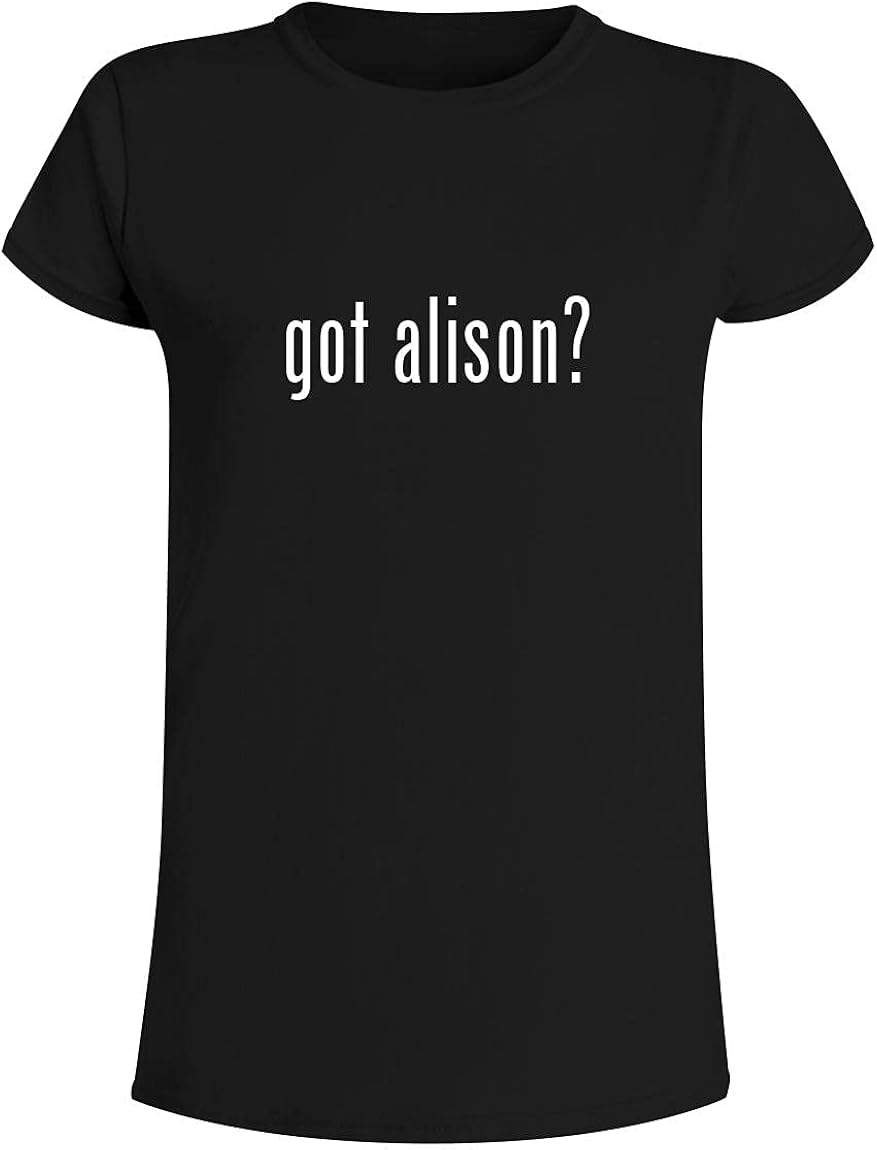 Amazon.com: got alison? - Women's Soft Graphic T-Shirt: Clothing