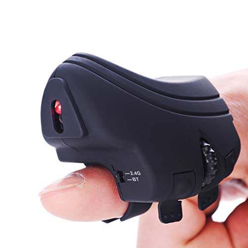 Finger Mouse,Geyes Wireless Finger Handheld 2.4G Mice Trackball Mouse ...