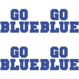 Amazon.com: Fun Express - Blue Go Team Tattoos - Apparel Accessories - Temporary Tattoos ...