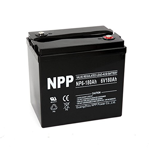 NPP NP6-180Ah 6V 180 Ah AGM Deep Cycle