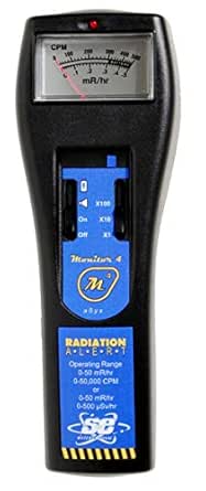 Radiation Alert MONITOR4 Analog-Based Ionizing Radiation Detector ...