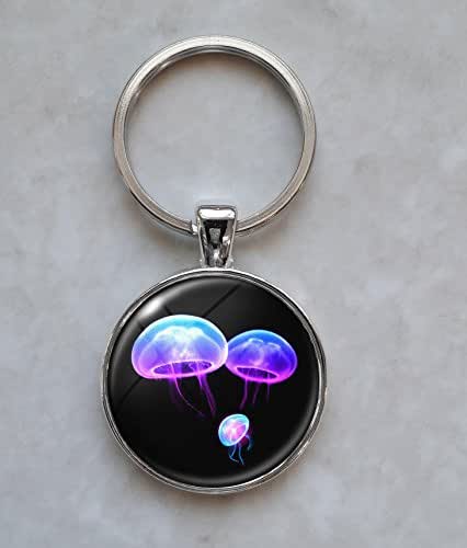 Amazon.com: Jellyfish Keychain: Handmade